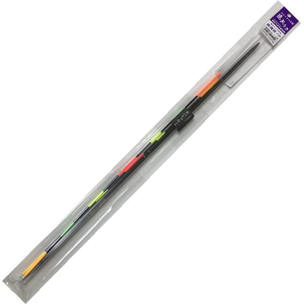 ・名称：超遠投　小・残浮力：1号・全長：約95cm・ボディ全長：約54cm・ボディ最太部：約8mm・自重：約21g（軽い方のトップを装着時の全重量、天然素材のため多少前後します）・トップ：2.9mm×43cmストレートトップ・2.3mm+2...