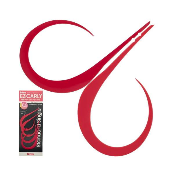 品名：EZカーリー 明石スタンダード シングル  4本入カラー：リバーシブルデビルピンクシート厚（ｍｍ）：0.6波動：強 ワイドアクション商品の特徴・激戦区明石で誕生したシングルカーリーネクタイ・フックに絡みづらく強い波動で良く動きよく釣れ...