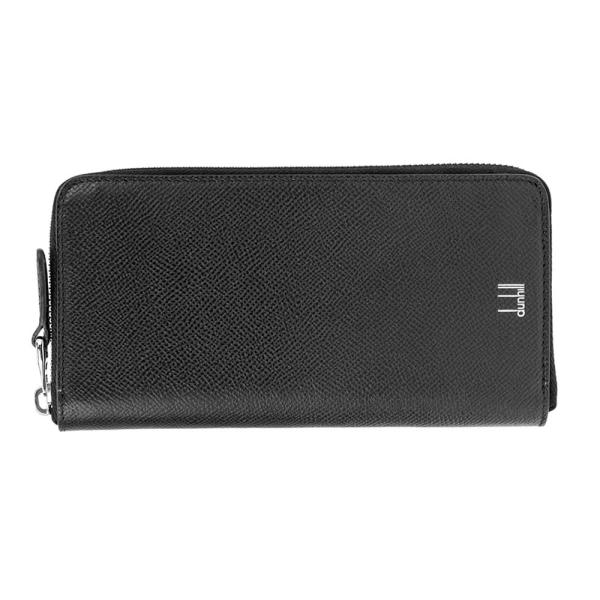 ブランド　ダンヒル/DUNHILL品番　DU18F2180CA001 サイズ　約　H10×W19×D2cm 素材　仕様　札入れ仕切 1小銭入れ開閉 ファスナー式カード入れ×10ポケット×2開閉 ラウンドファスナー式付属品　ダンヒル専用BOX...