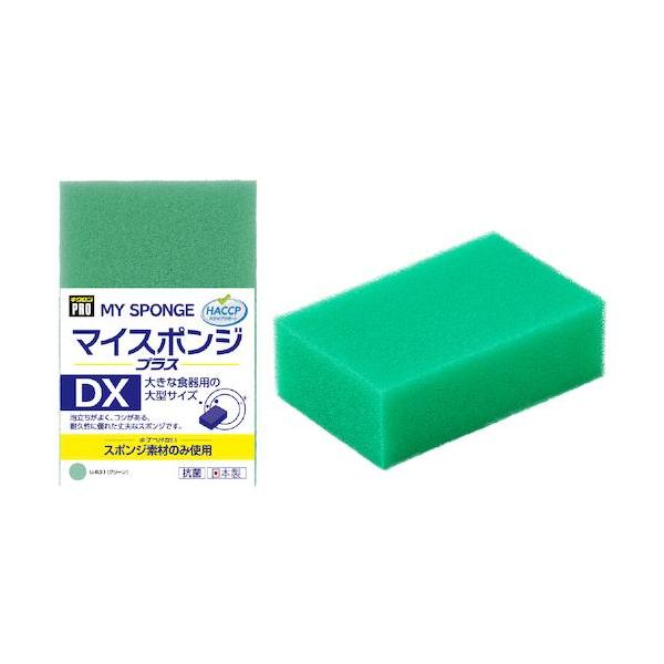 大型サイズで大きな食器に泡立ちがよく、コシがある耐久性に優れた丈夫なスポンジですキズつけない　スポンジ素材のみ使用材質：ポリウレタン耐熱温度：100度