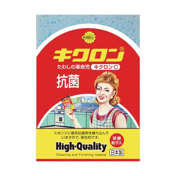 商品情報【仕様】●色：ブルー●縦(mm)：125●横(mm)：90●厚さ(mm)：40 ●泡立ちがよく泡を逃がしにくいです。 ●高品質磨き機能のナイロン不織布と貼り合わせた大きめサイズ（抗菌加工）です。