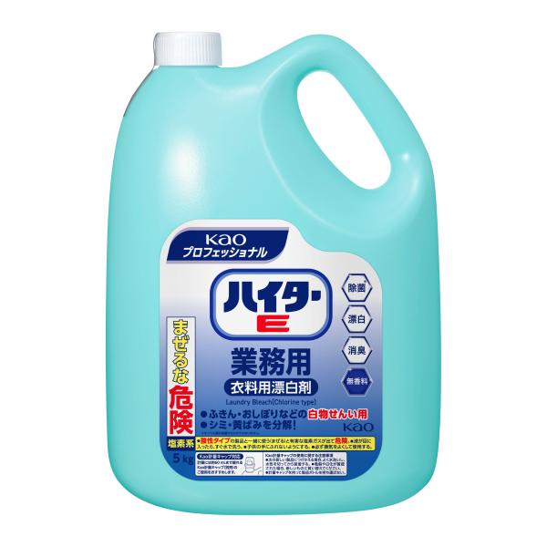 【特長１】シミ・黄ばみを漂白し、まっ白に仕上げます。コック服・作業衣などのシミ汚れ・黄ばみ汚れを分解漂白して、まっ白に仕上げます。【特長２】すぐれた除菌・除臭効果があります。主成分の次亜塩素酸ナトリウムがふきん・おしぼりの除菌・除臭に優れた...