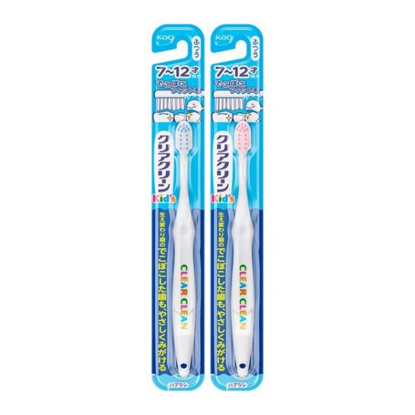 ・7〜12才向けは生え変わり期の凸凹や奥歯に強い「でこぼこフィット毛」と「仕上げみがき兼用ハンドル」でしっかり磨けます。容量 1本※(色指定不可)