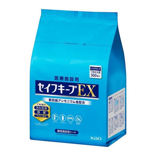 ・１枚で汚れ洗浄、除菌＊１、ウイルス除去＊１ができる、環境清拭用シートです。・第四級アンモニウム塩配合。・複数のウイルス・細菌で検証を実施しています。・また、24時間抗菌＊２持続効果により、清拭後の菌の増殖を抑制します。・非アルコール系なの...