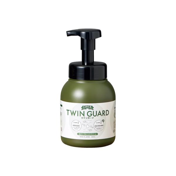 ■商品説明手荒れと感染症をツインでガード「手荒れ防止」と「感染症対策」をワンストップで実現する新感覚の泡タイプハンドクリーム。アルコールフリーそしてヒアルロン酸配合で、爽やかなシトラスミントの香りと共にしっとり感が続きます。容量　500mL...