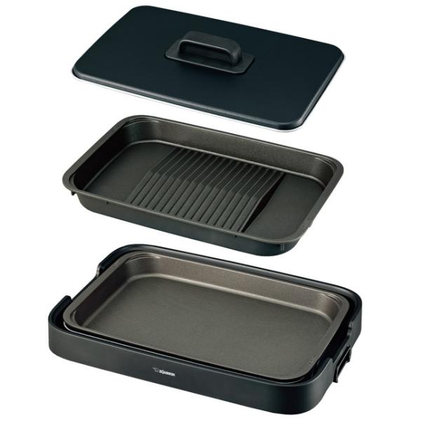 EAKF20BA　EAKF20-BA　EAKF-20BA　EAKF20　EA-KE20後継　■スペック■●「深型プレート」「傾斜溝つき焼肉プレート」の2枚プレート●「焼く」から「煮る」まで料理のレパートリーが広がる深さ3．5ｃｍ「深型プレー...