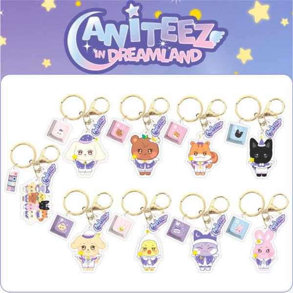 【タイプ】WOOYOnyang/JoONGrcmi/DDEoNGbyeoli/TYUdeongi/HETmongi/bbyongMING/JJONGbear/SANdeoki/ATEEZ【サイズ】約5cm【生地】合金+アクリル※ご注意:※P...