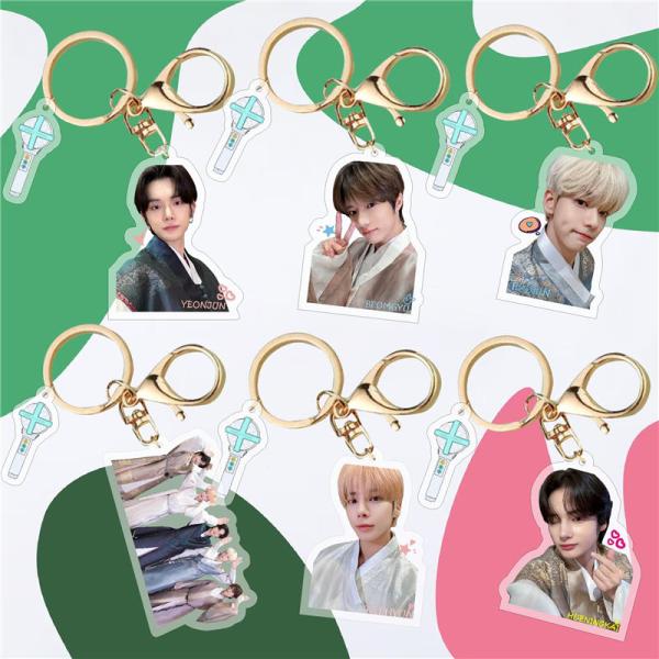 商品情報：【タイプ】TAEHYUN/HUENINGKAI/BEOMGYU/SOOBIN/YEONJUN/TXT【サイズ】約5cm【重量】約20g【生地】合金+アクリル※ご注意:※PC環境や光の具合により、色や素材のイメージが写真と若干異なる...
