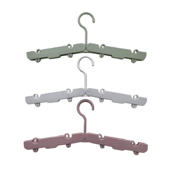 材質：ABS　重さ：:46.5ｇ(1個)コンパクトサイズ 設計なので出張や旅行などのお出かけの際に、バッグやスーツケースのすき間に忍ばせておけば、いざというとき役に立つ携帯用の折り畳みハンガーです。アッシュブロンド・ストーングレイ・アッシュ...