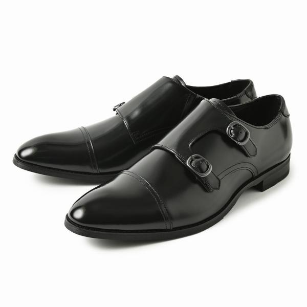 ◎品番　2002◎デザイン　モンクストレートチップ◎カラー　ブラック◎アッパー素材　本革◎ソール　合成底（防滑ソール）◎製法　セメント製法◎ワイズ　3Eご紹介する商品は『FRANCO LUZI』のビジネスシューズです。アッパーは牛革を使用し...