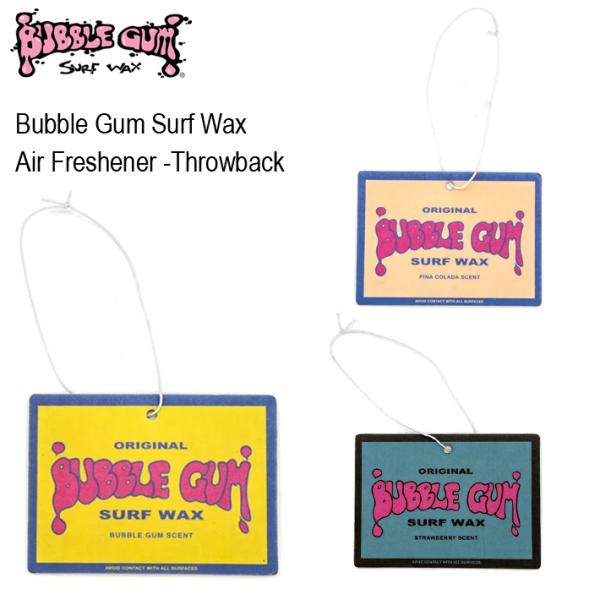 Bubble Gum Air Freshener ”Throwback ”バブルガム サーフワックス エアーフレッシュナーバブルガム サーフワックス エアーフレッシュナーブルーベリーの香りバブルガム サーフワックスは、車、家、オフィスにサー...