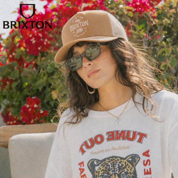 BRIXTON ブリクストンFREMONT C NP MP TRUCKER HATMP（ミディアムプロファイル）：癖の少ないベーシックな被り心地【DESIGN】クラシックなトラッカースタイルを、デイリーに取り入れやすく仕上げたミディアムプロ...