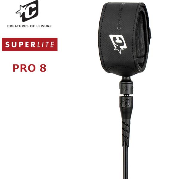 CREATURES OF LEISURE SUPERLITE PRO 8 (2.4mmx7mm) クリエイチャー リーシュコード　 スーパーライト プロ7フィートカフの生地の薄さによるフィット感から「無重力」のような軽さを実現した"SUPE...