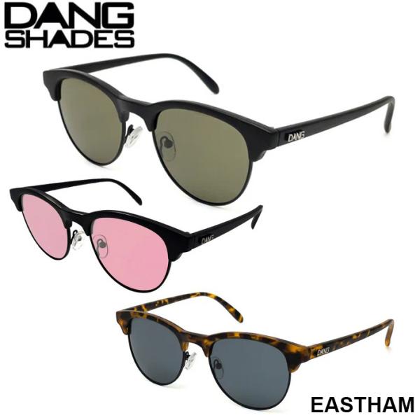 DANG SHADES サングラスEASTHAM懐かしさと新しさの両方のテイストを感じさせる小さめのラウンド型ハーフリム・フレームが特徴的。環境に配慮し、フレーム素材にリサイクル・ポリエチレンを使用しているのも魅力なフレーム・モデル。オリジ...