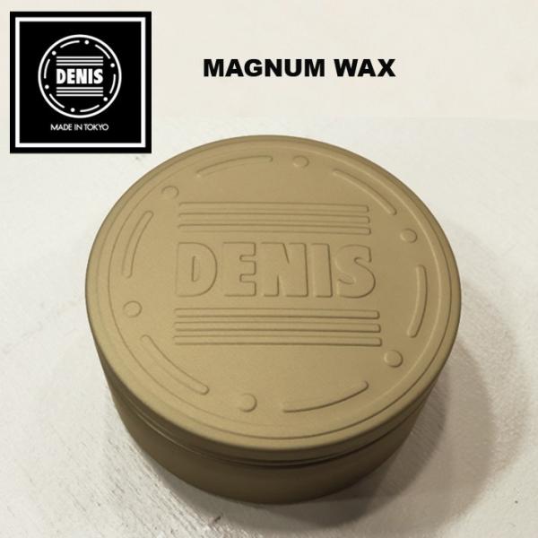 【DENIS/デニス】”MAGNUM WAX/マグナムワックス”NET.80g　MAXIMUM HOLD素材自体に強い力を持つオーガニックヘンプオイルを使用した上質ハードワックス■DENIS HEMPワックス最強のセット力を実現■塗りやすい...