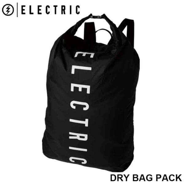 ELECTRIC エレクトリックDRY BAG PACK EA24ELECTRICのドライバッグパックです。耐水性に優れた防水機能付きバックパックキャンプやフィッシングなど、普段のコーディネートで合わせても活躍してくれるグッズです！
