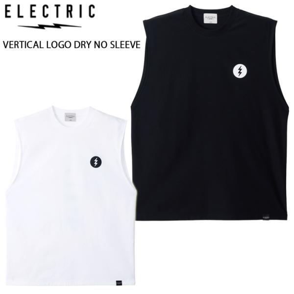 ELECTRIC エレクトリックVERTICAL LOGO DRY NO SLEEVE E26ST37 ノースリーブ2色のノースリーブスポーツからタウンユースまで幅広く対応。UV CUT紫外線99%カット UPF50+QUICK DRY吸湿...