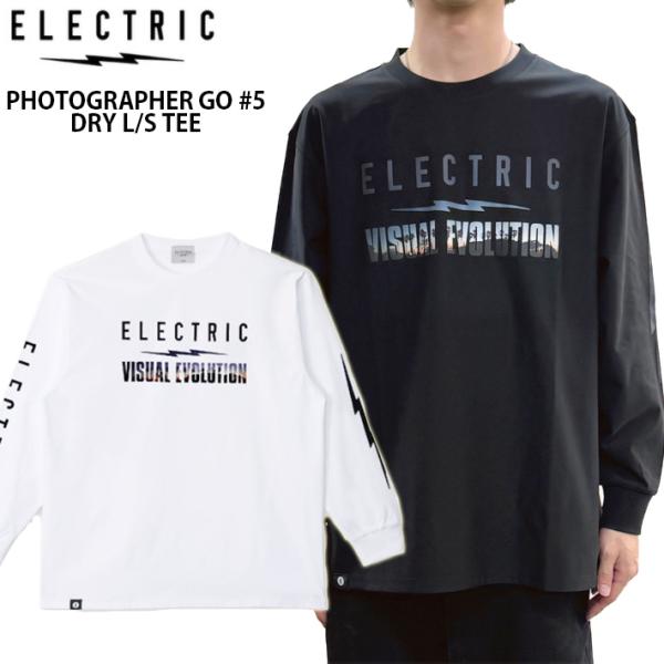 ELECTRIC エレクトリックPHOTOGRAPHER GO #5 DRY L/S TEE E26ST06 ロングスリーブ2colorsのロングTシャツELECTRICとPHOTOGRAPHER GOのコラボドライロンTです。UV CUT...