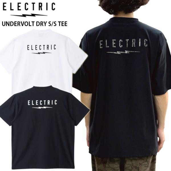 ELECTRIC エレクトリックUNDERVOLT DRY S/S TEE E26ST33 Tシャツ3colorsのTシャツ<br>スポーツからタウンユースまで幅広く対応。UV CUT紫外線99%カット UPF50+QUICK ...