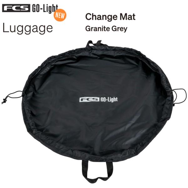 FCS GO-LightCHANGE MAT チェンジマット(お着替えマット)  サーフィン後は、FCS GO-Light チェンジマットで清潔に整理整頓を。■概要砂や駐車場の汚れからウェットスーツを守る軽量で耐久性に優れたマットは、2〜3...
