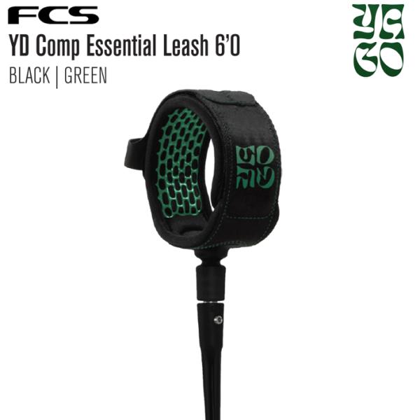 【FCS】YAGO DORA SIGNATURE COMPETITION ESSENTIAL LEASH 6’日常使いに安心。軽量設計。長時間快適に使用可能。■PerformanceYago Dora Essential Leashは、洗練...