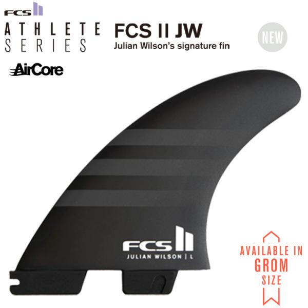 ■FCS2　ATHLETE SERIES JULIAN WILSON TRI FIN SET　Gromサイズ　ジュリアン・ウィルソン トライフィンセットJulian Wilsonの「JW」NEWカラーシグネチャーフィン。高速、超軽量、クイッ...