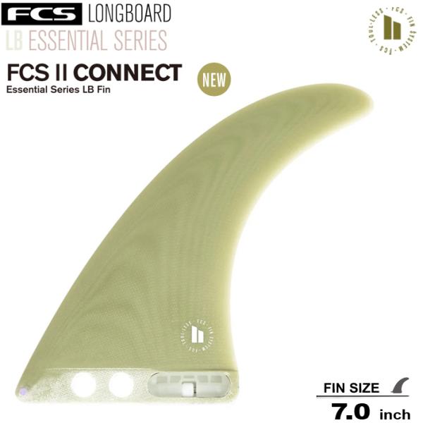 ■FCS II CONNECT PG LONGBOARD FIN 7”-Eucalyptus-オールラウンドフィン。力強いターンと安定したノーズライドをスムースに行えます。■概要・ニュートラルでバランスのとれたテンプレート・あらゆるコンディ...