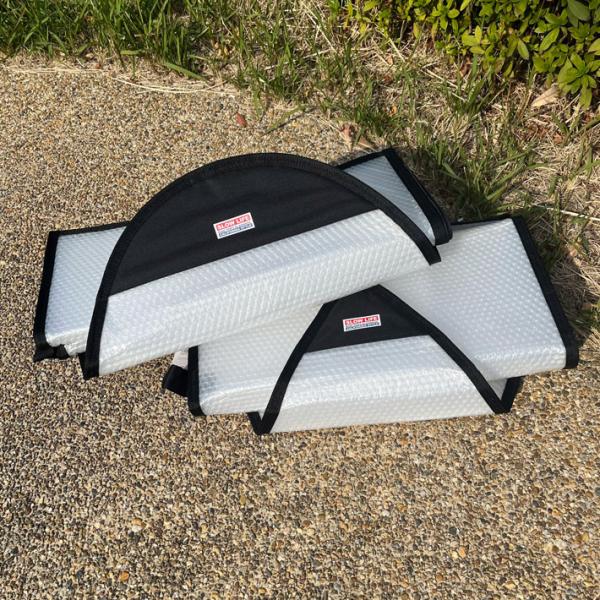 ” SLOW LIFE Original Bubble Case RETRO 6’4 ” 丈夫な素材のプチプチが二重構造になっています。ボードを飛行機に乗せる時も、このハードケースに入れてからトリップ用のボードケースに入れれば緩衝材を詰めな...