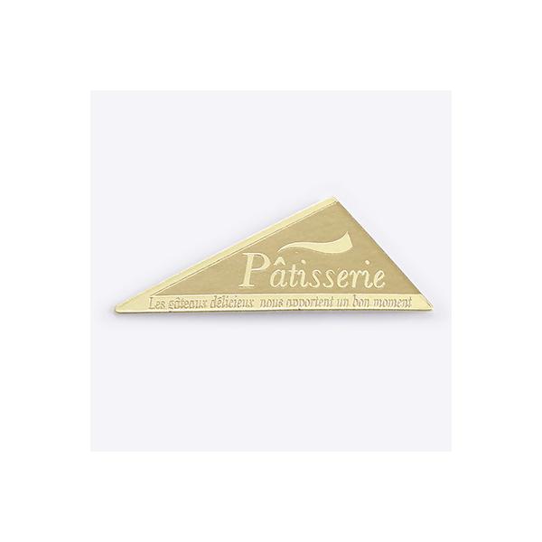 ■商品サイズ：20×45mm　■材　　　質：ホイル消金＋リード　PP加工■商品説明　：ケーキなどスイーツの飾りにご使用ください。●入数：100枚※メーカーで在庫切れ等の場合は発送までに日数がかかる場合がございます。またはご注文を承りかねる場...