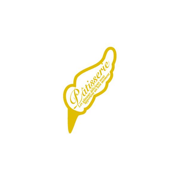 ■商品サイズ：41×16mm　■材　　　質：リード■商品説明　：ケーキなどスイーツの飾りにご使用ください。●入数：100枚※メーカーで在庫切れ等の場合は発送までに日数がかかる場合がございます。またはご注文を承りかねる場合がございます。