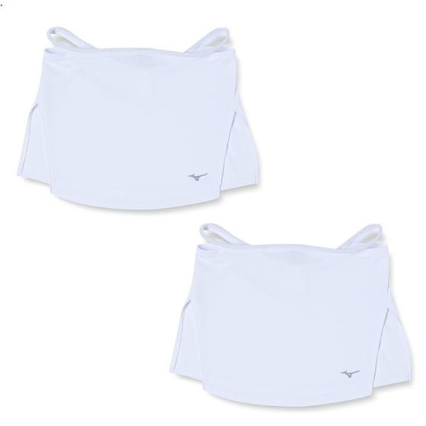 2枚セット●ドライサイエンス●フェイスガード●メーカー名：ミズノ(MIZUNO)●メーカー品番：C2JY1183●カラー:(01)ホワイト●サイズ:フリーサイズ外天幅/約28cm、前丈/約23cm、後丈/約18cm、裾幅/約30cm●素材：...