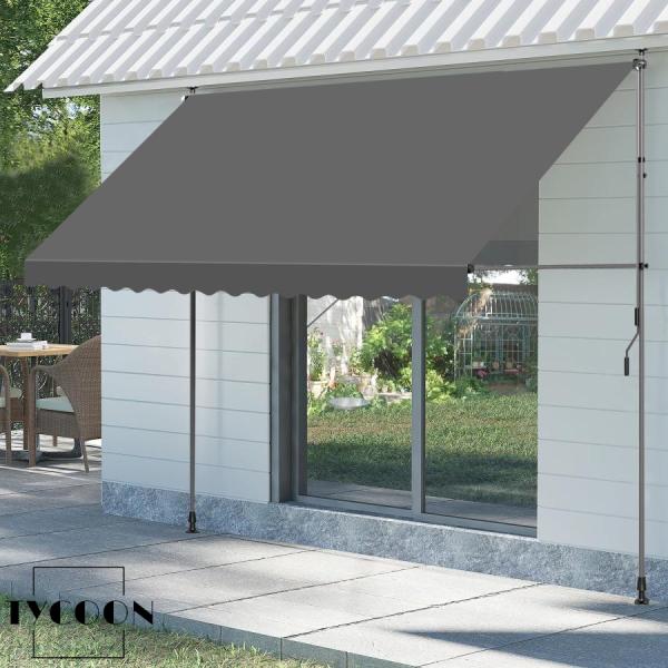 【工事は不要です】当社のハンギング式日除けは、穴をあける必要がなく、簡単に取り付けることができます。取り扱い説明書に従って簡単な組み立てを行うだけで、壁や床に影響を与えることはありません。穴をあけなくても取り付けできるため、必要に応じて日除...