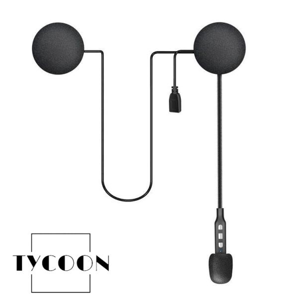 Bluetooth 5.0-Bluetooth 5.0と有効距離10mで、Bluetooth機能を備えたほとんどのデバイスで使用でき、ライディングで効率的で便利な通信を提供します。- ハンスフリー-音楽を楽しむための自動接続。電話がかかって...