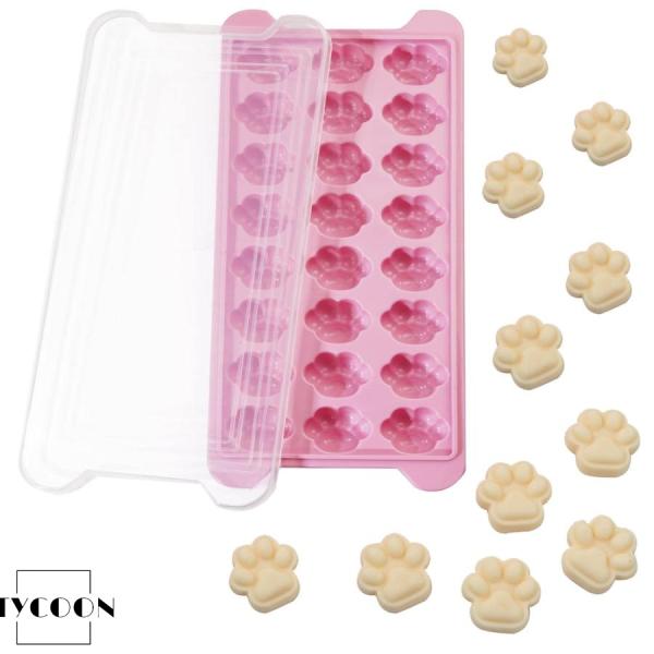 ★【商品の仕樣】長さ：26cm、幅さ：12cm、高さ：2.7cm。素材：プラスチック（蓋）＋シリコン（製氷皿）、安全、安心の素材。丸洗い可、洗い後陰乾して下さい。★【蓋付き】このシリコン製の氷トレイには、氷が冷蔵庫内の他の食品から空気を吸収...