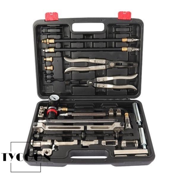 説明:[汎用性]: このバルブスプリングコンプレッサーツールは.あらゆる車種に普遍的に適用できるように設計されており.ツールボックスに追加する多目的なツールです. [便利な使い方]: バルブキーパーリムーバーインストーラーは使いやすく.操作...