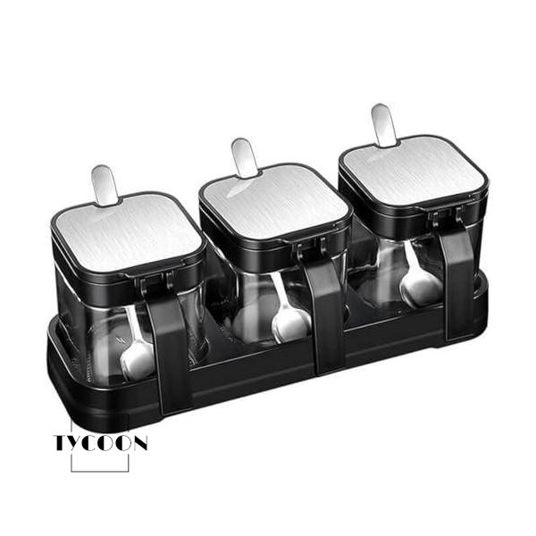 【製品情報】サイズ：26*10*7.5cm。素材：304ステンレス蓋+無鉛ガラスのボトル 。機能：調味料入れ、砂糖入れ、コショウ入れ、ソルト入れなど&amp;lt;br&amp;gt;&amp;lt;br&amp;gt;【耐久性】：蓋は高品...