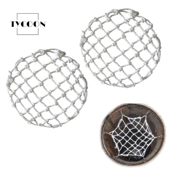 【マンホールネット素材】ナイロン、安全で安定。 長繊維、強力な耐候性、耐久性と装飾性。【マンホールカバー保護ネット】下水道セーフティネット。マンホールカバーを紛失または損傷した場合、人員と財産の安全を確保できます。【多機能落下防止】また、高...