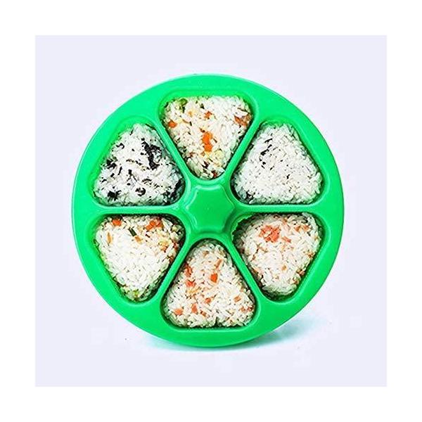 おにぎり型 ライスボールメーカー お弁当用品 一回６つ作れる おにぎりメーカー 炊飯器から取り出したらパパッと時短料理