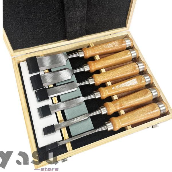 包括的なノミセット - 当社の木工用ノミセットには、木工プロジェクトに役立つ 8 種類のサイズと形状のノミが含まれています。各ノミには、使用していないときに優れた保護を提供するキャップが付いています。鋭く高品質のスチール - ノミは、耐熱性...