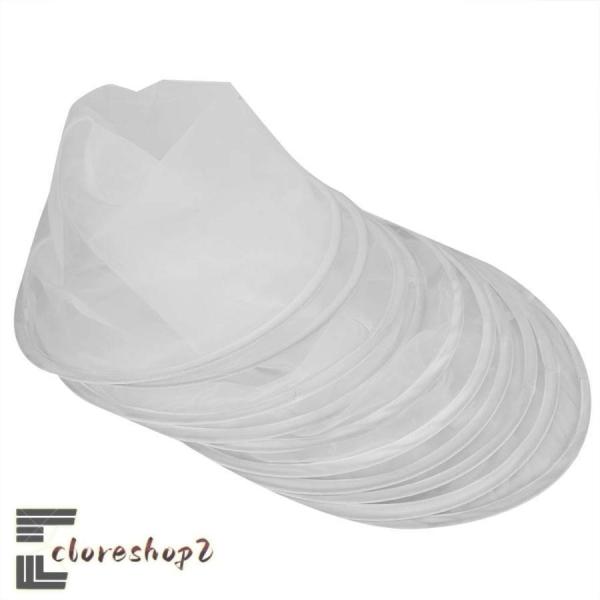 10PCS ハニーフィルターネット 蜂蜜濾過器 蜂蜜フィルター 蜜濾し ハニーストレーナー 蜜こし器 採蜜用具 養蜂器具 ナイロン繊維メッシュ 蜜蜂 養蜂器具 ビーハ