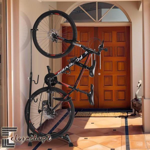 自転車スタンド 屋外 屋内 掛置き ロードバイク 高さ調整可能 自転車立て サイクルスタンド ディスプレイスタンド ?メンテンナンススタンド 縦置き 横置き ワー