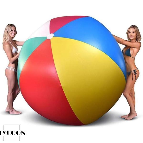 ?クラシックなデザイン：クラシックなビーチボールのデザインにインスピレーションを得た目を引く楽しい色で、大人から子供まで幅広い年齢層に対応?大きいサイズ：面白いクリスマスギフトボール、直径70cm、100cm、150cm、200cmで、家族...