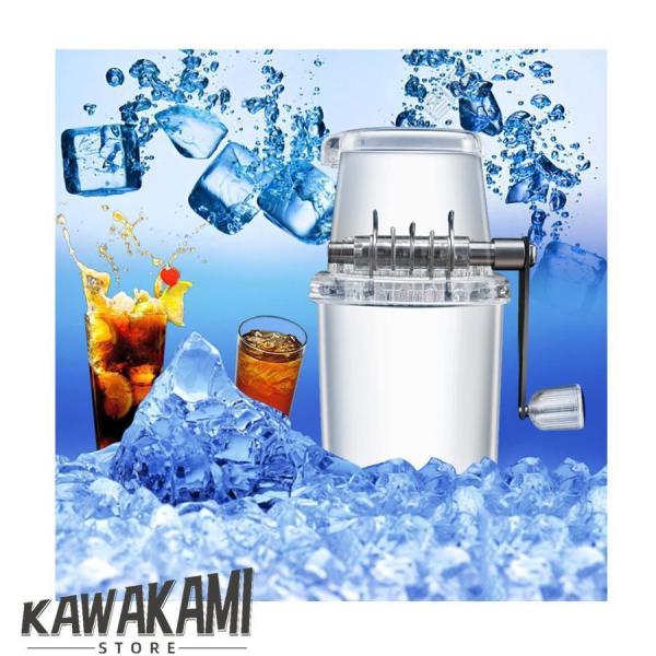 かき氷機 手動 かき氷器 家庭用クラッシュアイスメーカー ク手挽きアイス小型 製氷機 かき氷メーカー ポータブル クラッシャー ミニ自家製アイスシェーバー飲食