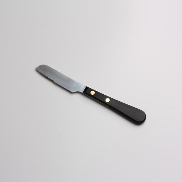 David Mellor (デビッド・メラー) Provencal Black Fruit Knife フルーツナイフ商品説明:シンプルで実用的なデザインのフルーツナイフ。使いやすさはもちろんのこと、オールステンレスのカトラリーとは異なる独...