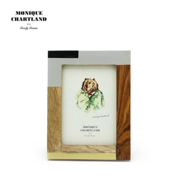 ■商品名MONIQUE CHARTLAND by Goody Grams / PHOTO FRAME-VYASA(モニークチャートランド / フォトフレームVYASA)■商品仕様サイズ : 幅11.8×高さ15.5×奥行1.5cm窓サイズ ...