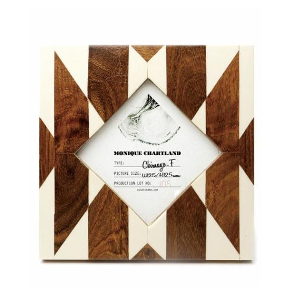 商品名:MONIQUE CHARTLAND by GOODY GRAMS / PHOTO FRAME CHIMAYO F商品説明:ネイティブ・アメリカンの伝統的なパターンを用いたフォトフレーム。ベースにSHEESHAMWOODを使用しており...