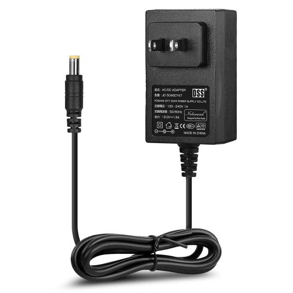 【電源仕様】AC100V〜240V 50/60Hz、DC12V/1.5A（最大18W）出力のユニバーサルワイド入力電圧は特徴です。 DCプラグのサイズは5.5mm×2.1mmで、極性は正の「+」は内側です。【完全安全認証・高品質】FCC、C...