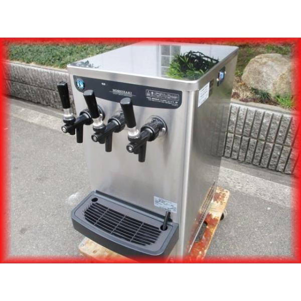 業務用ホシザキのビールサーバー（トリプル）です。オールシーズン生！　居酒屋、飲食店等で大活躍！常温に上昇したビールも瞬時に適温まで冷却する瞬間冷却式ビールサーバーです。業務用ですがご家庭でもご利用下さい。樽とガスとホース類があればOK.キリ...