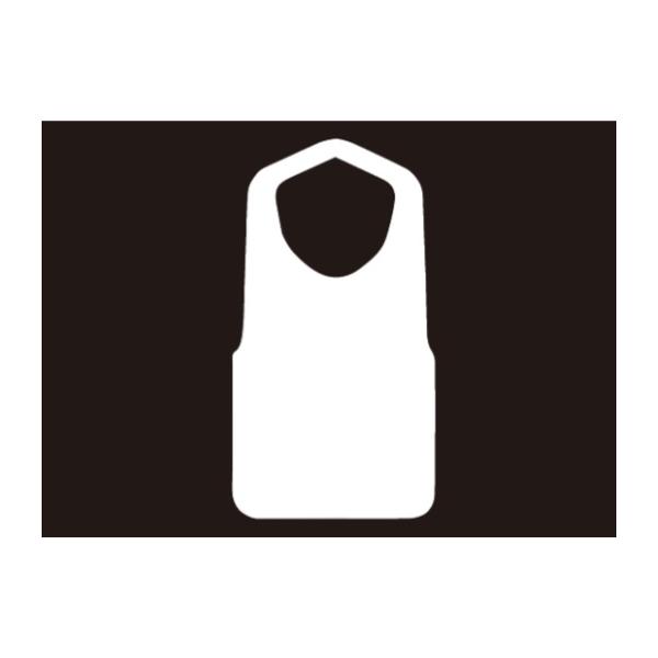 不織布製の使い捨てエプロンです。[ 用途 ]焼肉・鉄板焼・バーベーキュー・カレーうどん・中華・パスタなど…油やタレの飛び跳ねが気になるお店にまた、病院、介護施設での食事などの介護にも最適です！[ 仕様 ]◇素材：PPスパンボンド◇色：白◇サ...