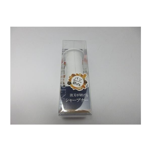 〔 特長 〕◆波刃が研げるシャープナーで特殊な　包丁(ギザ刃等)や厚刃包丁(2.5mm)以上）を　研ぐことはできません　それ以外の通常の直線刃の包丁は研ぐことができます◆貝印独自の独立サスペンション方式により　刃の形状に合わせて磁石の位置調...